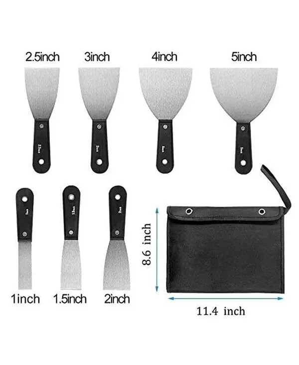XDOVET Drywall Scraper Spackle Tool Set
