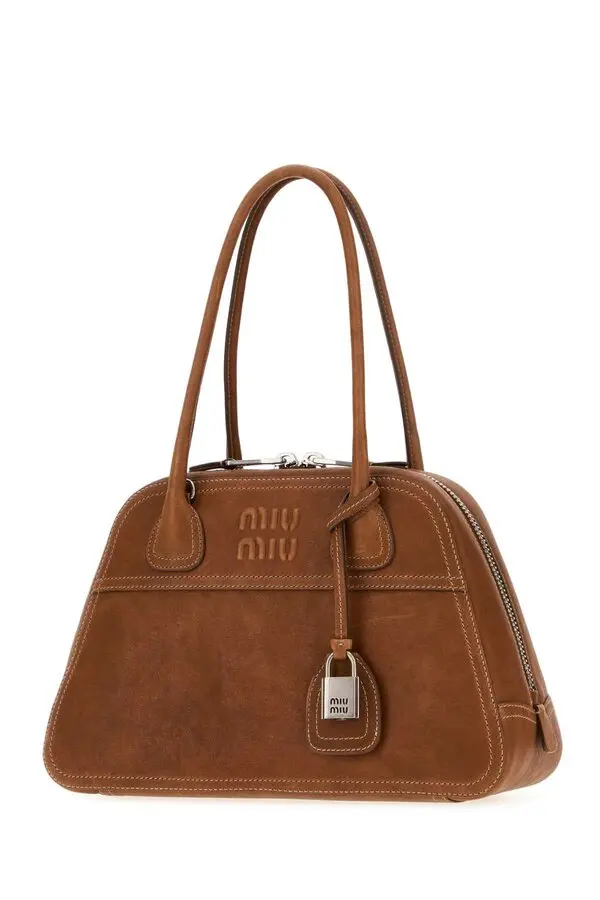 Miu Miu Nappa Leather Vivant Shoulder Bag