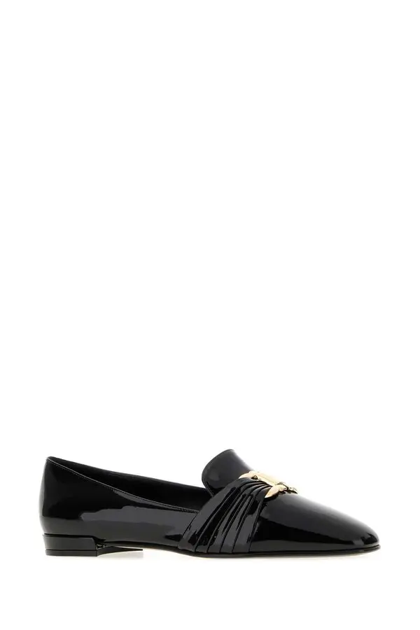 FERRAGAMO Leather Lumie Loafers