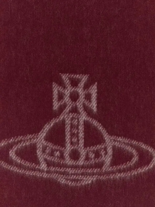 VIVIENNE WESTWOOD Double Face Wool Scarf