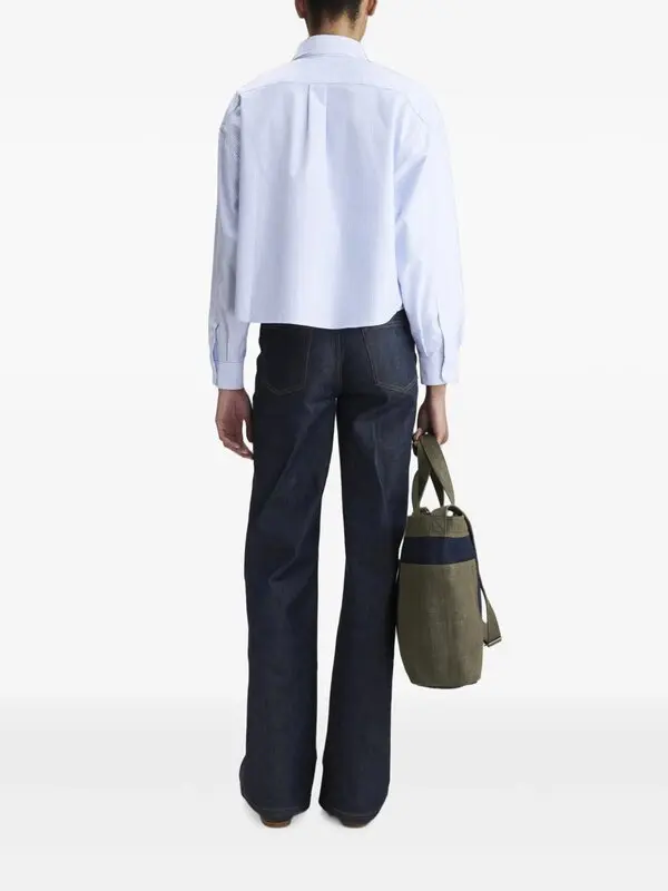 A.p.c. Sophia Button Down Striped Shirt