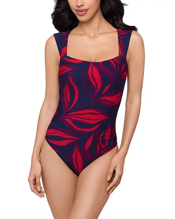 Magicsuit Wren Square Neck One Piece Swimsuit - Multi
