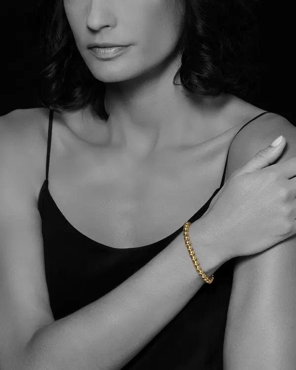 Lagos Caviar Collection 18k Beaded Bracelet, 6mm