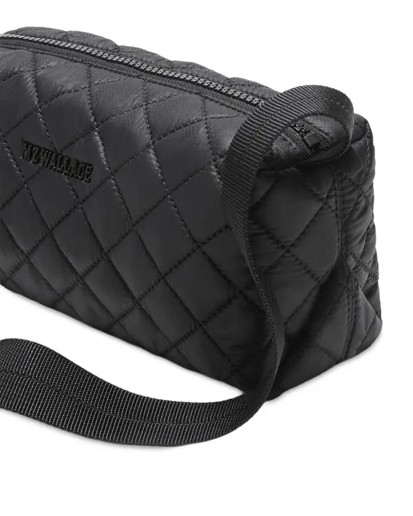 Mz Wallace Metro Boxy Small Quilted Crossbody - Black
