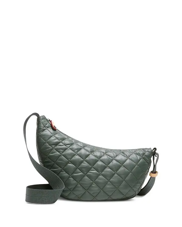 Mz Wallace Metro Smile Small Quilted Crossbody - Juniper