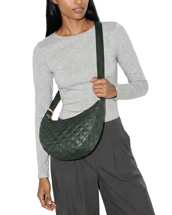 Mz Wallace Metro Smile Small Quilted Crossbody