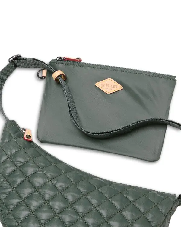 Mz Wallace Metro Smile Small Quilted Crossbody