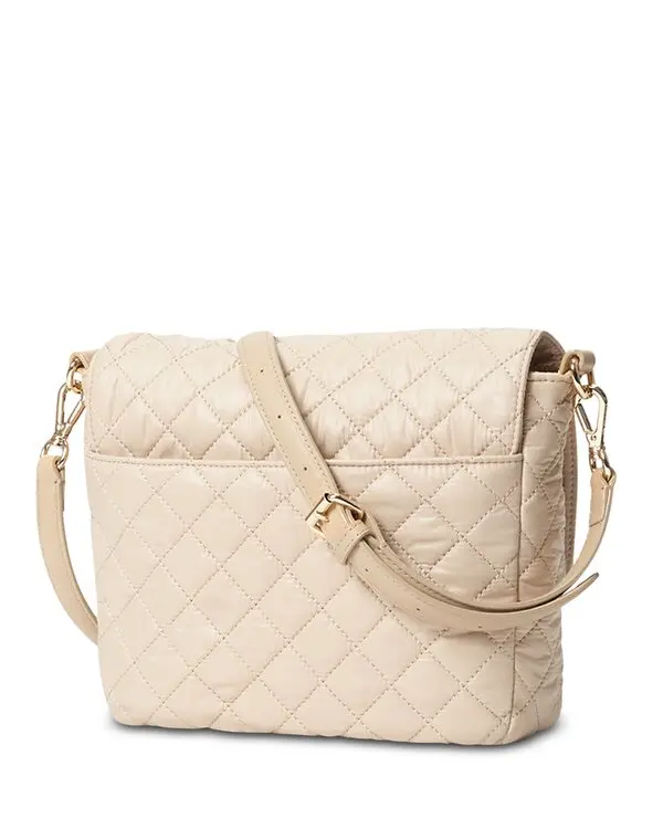 Mz Wallace Crosby Lock Medium Quilted Crossbody