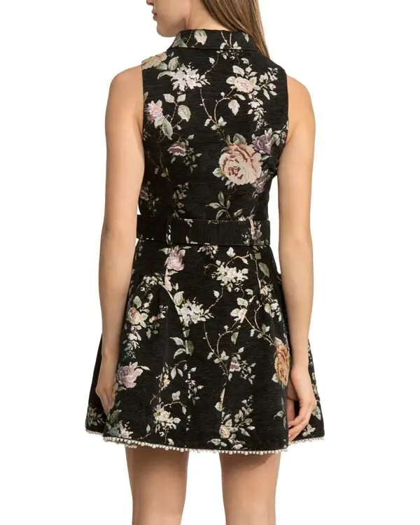 EN SAISON Jasmine Belted Sleeveless Mini Dress