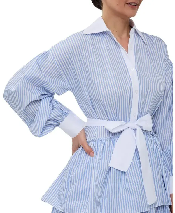 MARIELLE STOKKELAAR Brittany Striped Dress