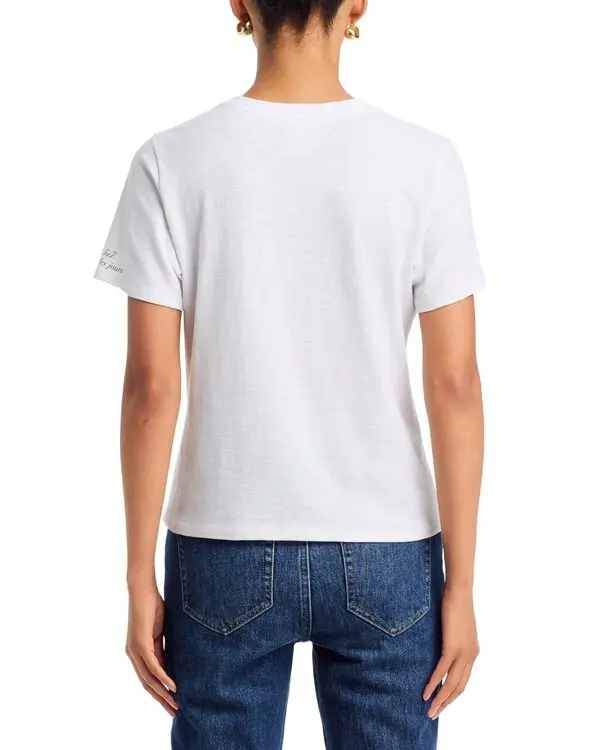 Cinq À Sept Embellished All You Need Graphic Tee