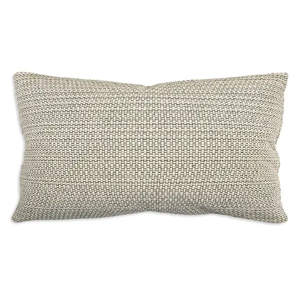 POM POM AT HOME Julian Handwoven Throw Pillow, 14 X 24 - Moss
