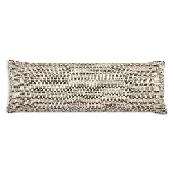 POM POM AT HOME Julian Handwoven Throw Pillow, 14 X 40 - Moss