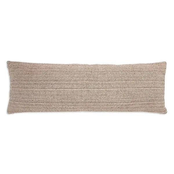 POM POM AT HOME Julian Handwoven Throw Pillow, 14 X 40 - Walnut