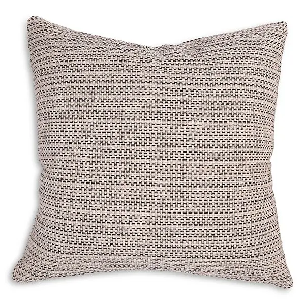 POM POM AT HOME Julian Handwoven Throw Pillow, 20 X 20 - Charcoal
