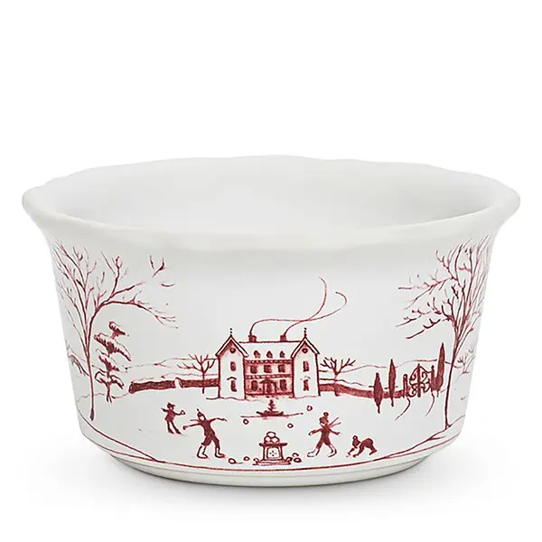 JULISKA Country Estate Winter Frolic Ramekin, Set Of 4 - Ruby