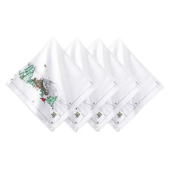 JULISKA Berry & Thread North Pole Napkin, Set Of 4 - Multi