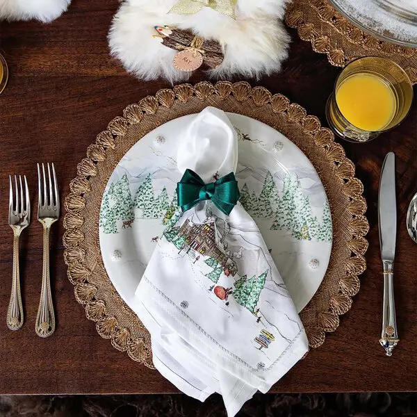 JULISKA Berry & Thread North Pole Napkin, Set Of 4