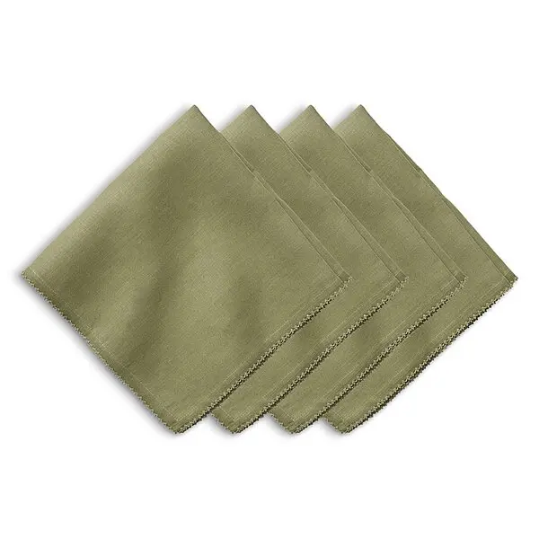 JULISKA Berry Scallop Napkin, Set Of 4 - Sage