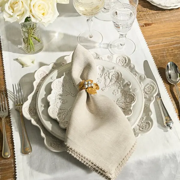 JULISKA Berry Scallop Napkin, Set Of 4