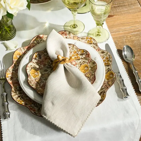 JULISKA Berry Scallop Napkin, Set Of 4