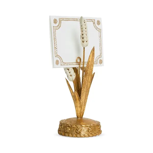 JULISKA Forest Walk Wheat Place Card Holder, Set Of 2