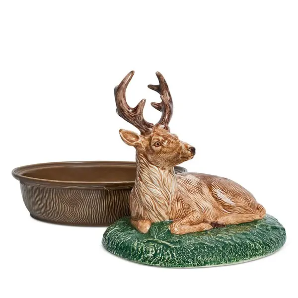 JULISKA Forest Walk Stag Baker With Lid
