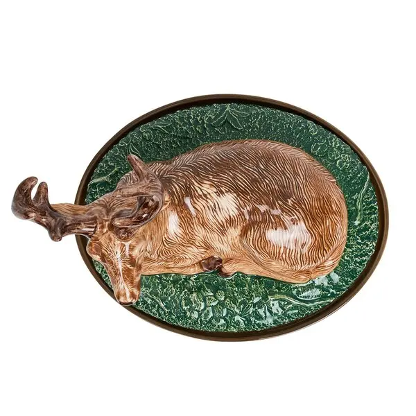 JULISKA Forest Walk Stag Baker With Lid