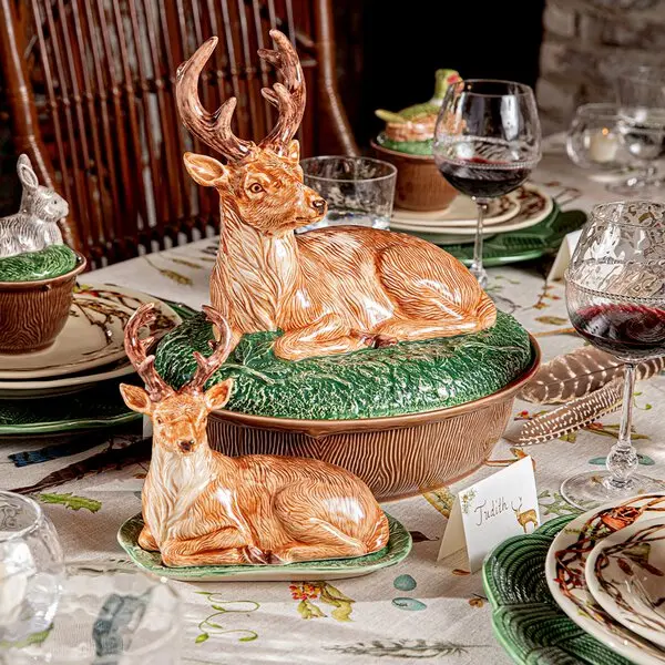 JULISKA Forest Walk Stag Baker With Lid