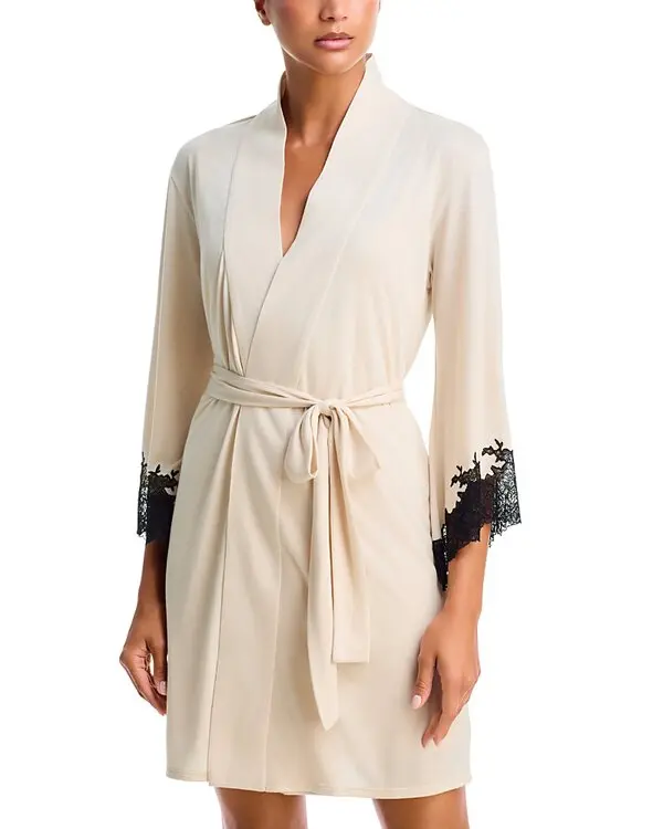 Natori Luxe Shangri La Wrap - Pearl
