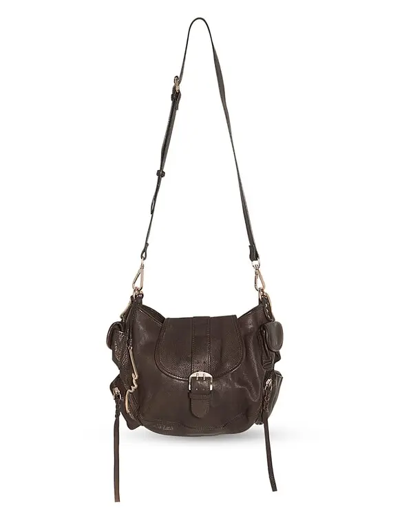 Free People Leather Tote - Espresso