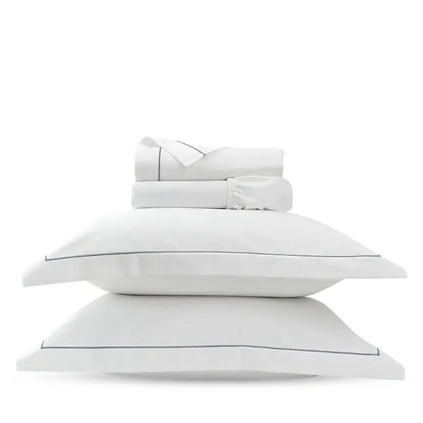 CHRISTY Premium Sateen Sheet Set, King - Blue