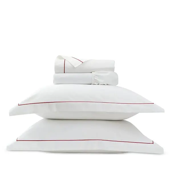 CHRISTY Premium Sateen Sheet Set, King - Fuchsia