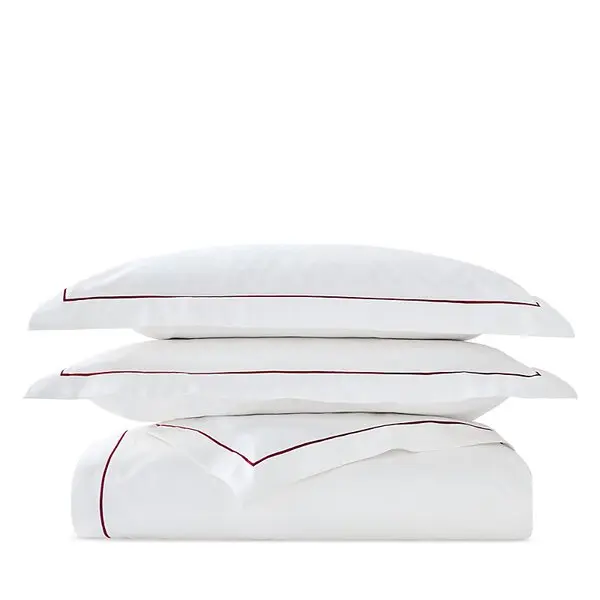 CHRISTY Premium Sateen Duvet Cover Set, Full/queen - Fuchsia