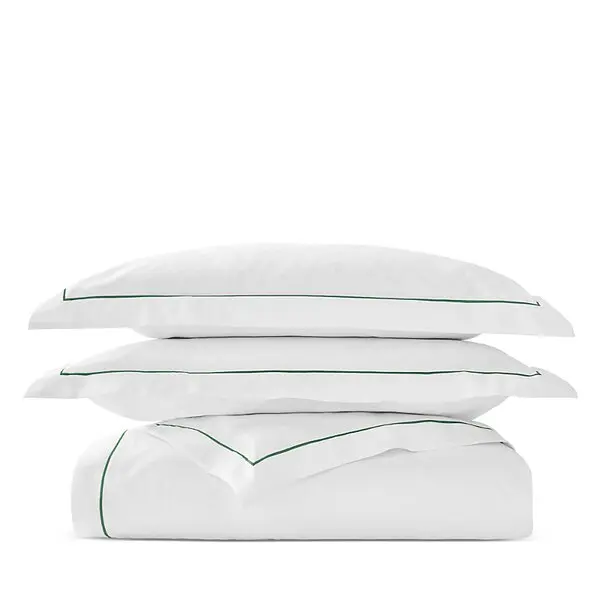 CHRISTY Premium Sateen Duvet Cover Set, Full/queen - Green