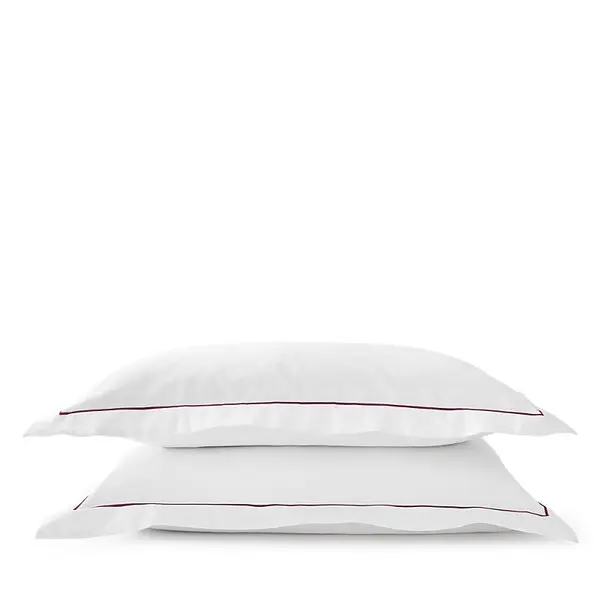 CHRISTY Premium Cotton Sateen Pillowcase Set, Standard - Fig