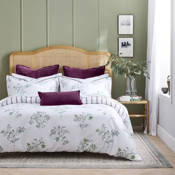 CHRISTY Leaves Duvet Set, King/cal King