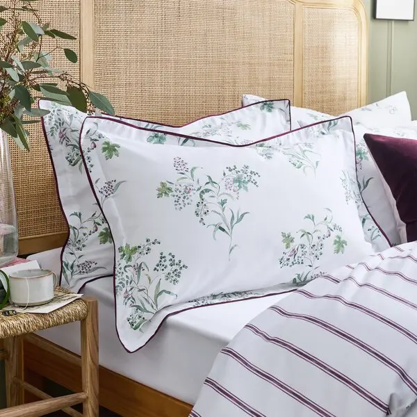 CHRISTY Leaves Duvet Cover Set, Full/queen