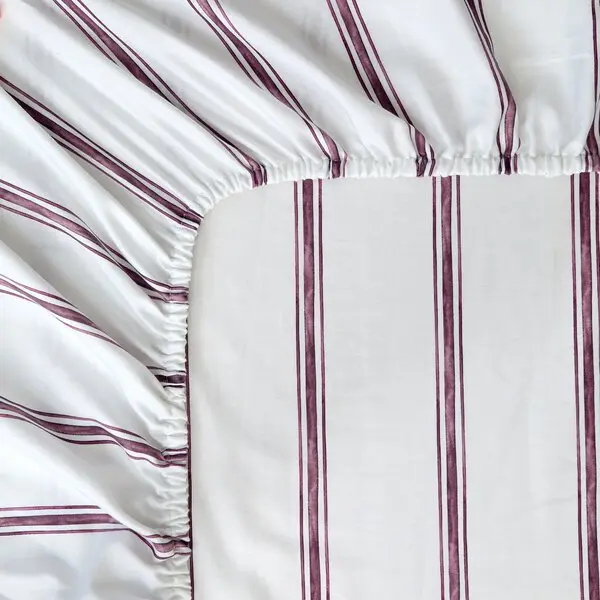 CHRISTY Leaves Sateen Sheet Set, Queen