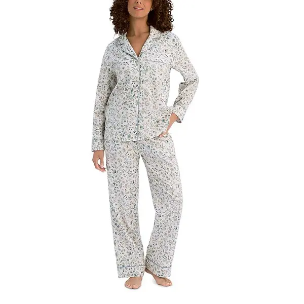 CHRISTY Ivy Croft Cotton Sateen Pajama Set