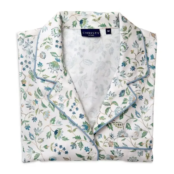 CHRISTY Ivy Croft Cotton Sateen Pajama Set