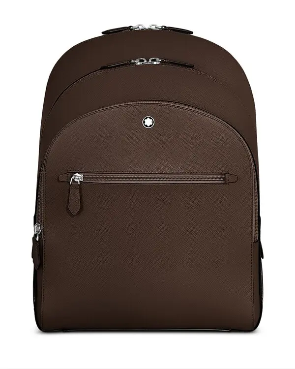 Montblanc Sartorial Leather Three Compartment Backpack - Brown
