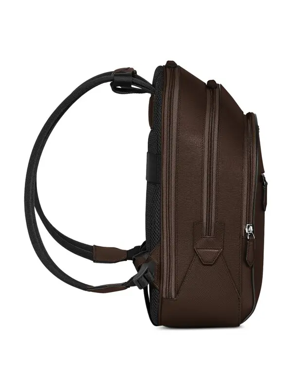 Montblanc Sartorial Leather Three Compartment Backpack