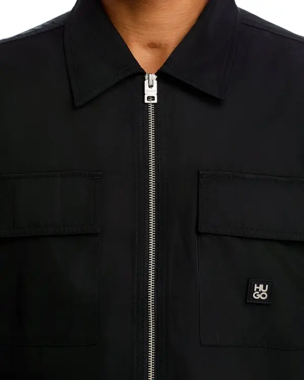 Hugo Elack Regular Snap Button Pocket Jacket