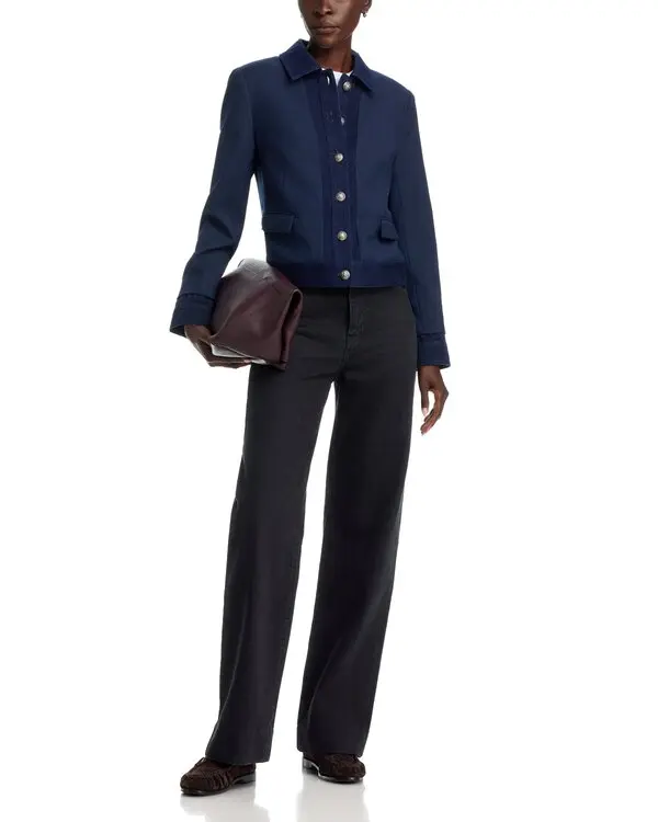 Kobi Halperin Michelle Denim Trim Jacket