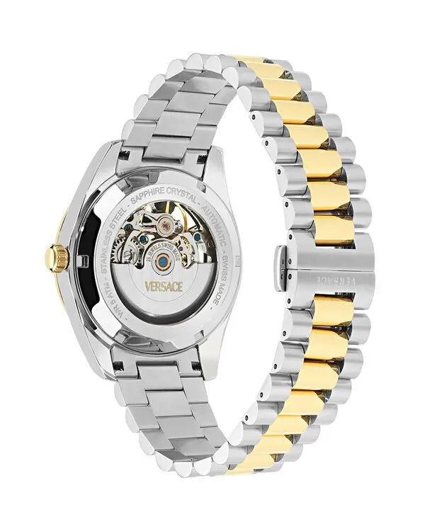 Versace Millenyium Automatic Bracelet Watch, 40mm