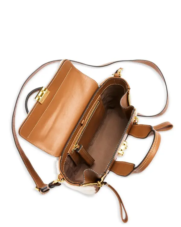 3.1 Phillip Lim Pashli Mini Sherpa Trim Satchel