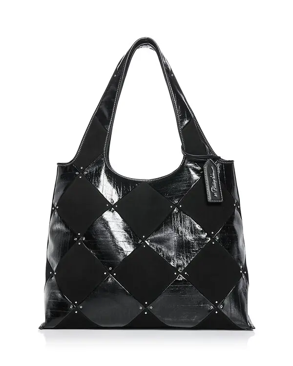 3.1 Phillip Lim Quilted Patchwork Market Tote Bag