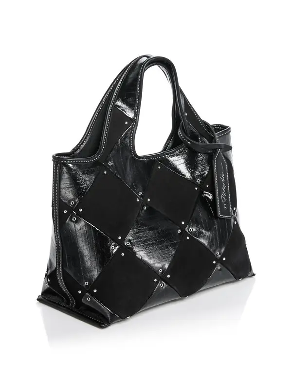 3.1 Phillip Lim Mini Quilted Patchwork Market Tote Bag
