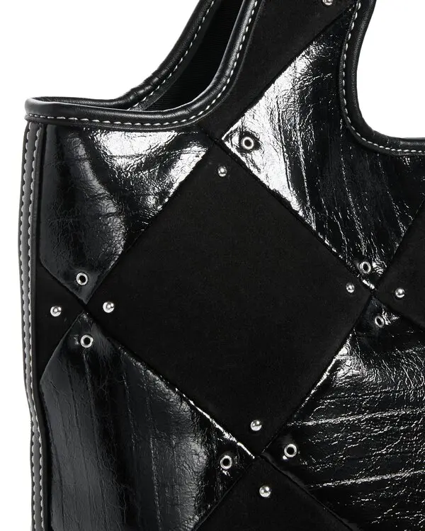 3.1 Phillip Lim Mini Quilted Patchwork Market Tote Bag